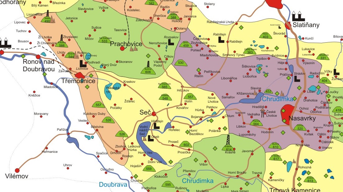 Kde nás najdete :: Žlebské Chvalovice